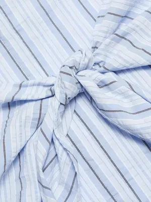 Cinq À Sept Charmine Striped Mini Shirtdress