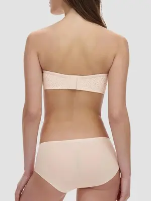 Chantelle Nora Floral Lace Convertible Bra - Blush