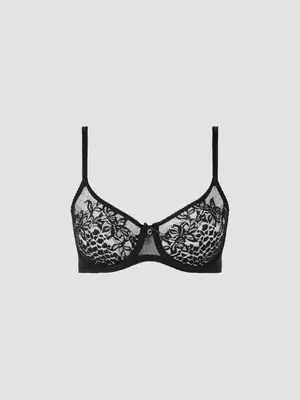Chantelle Marisfull Lace Underwire Bra - Black