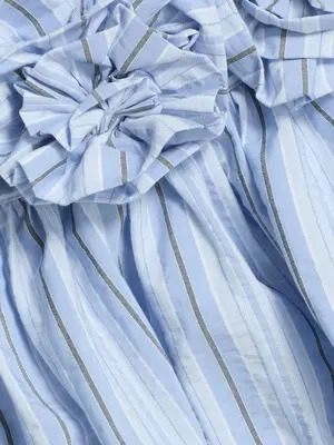 Cinq À Sept Kelsey Off-the-shoulder Striped Top
