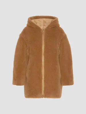 Max Mara Teddy Fabric Coat