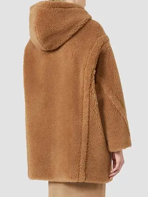 Max Mara Teddy Fabric Coat