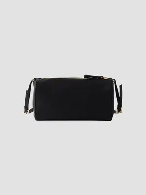 Prada Satin Mini Shoulder Bag - Black