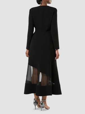 Marina Rinaldi Cady Dress - Black