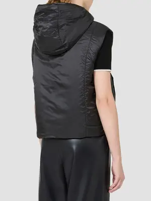 Max Mara Reversible Gilet In Water Repellent Plain Weave Fabric