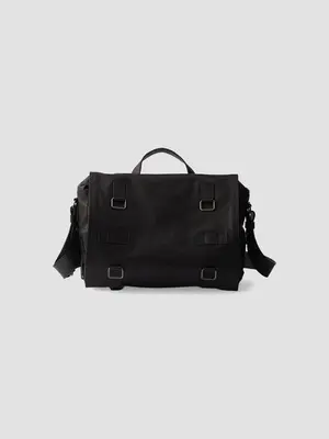 Prada Leather Messenger Bag