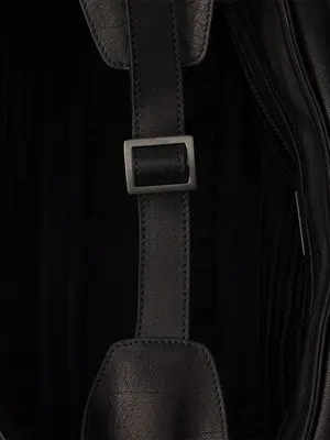 Prada Leather Messenger Bag