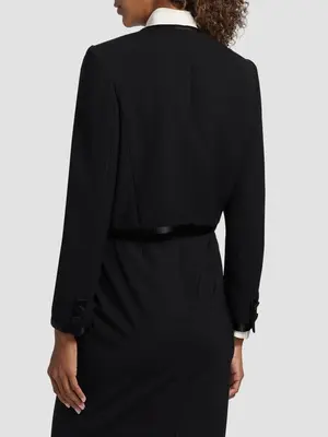 Dolce & Gabbana Embellished Virgin Wool-blend Jacket