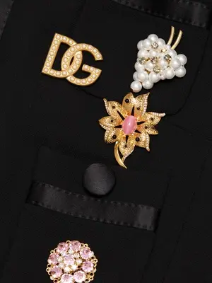 Dolce & Gabbana Embellished Virgin Wool-blend Jacket