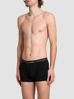 Dolce & Gabbana Logo Cotton-blend Boxer Briefs