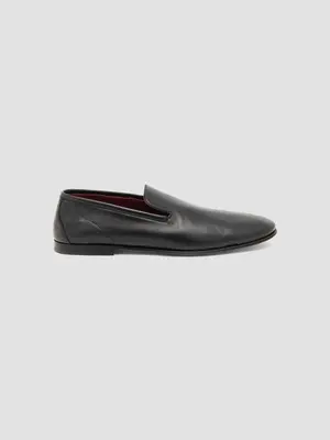 Dolce & Gabbana Leather Slipper Loafers