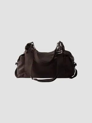 Prada Explore Leather Shoulder Bag