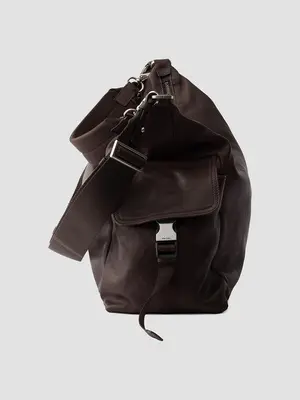 Prada Explore Leather Shoulder Bag
