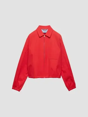 Prada Gabardine Blouson Jacket