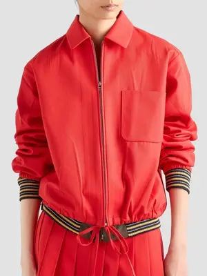 Prada Gabardine Blouson Jacket