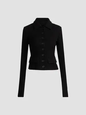Dolce & Gabbana Tailored Boiled Wool Jacket