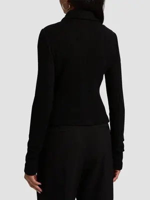 Dolce & Gabbana Tailored Boiled Wool Jacket