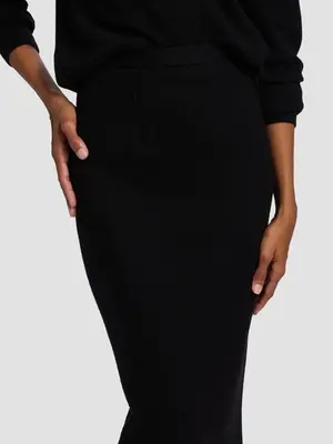 Dolce & Gabbana Wool Pencil Midi-skirt