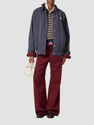 Miu Miu Old Poplin Blouson Jacket