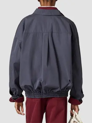 Miu Miu Old Poplin Blouson Jacket