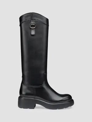 Santoni 35mm Knee-high Leather Boots