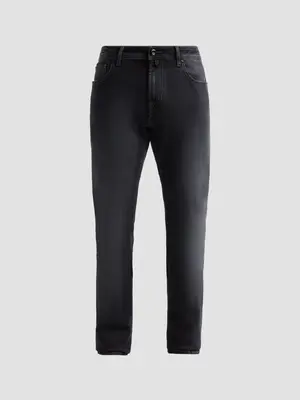 JACOB COHЁN Cotton-blend Slim-fit Jeans