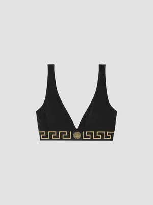 Versace Jersey Topeka Bi-stretch Underwear Top - Black