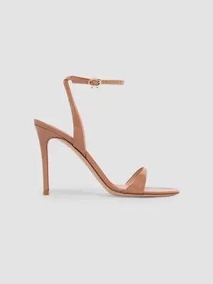 GIANVITO ROSSI 95mm Patent Leather Sandals