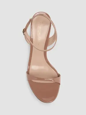 GIANVITO ROSSI 95mm Patent Leather Sandals