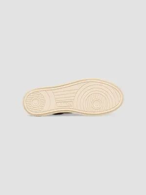 AUTRY Leopard-print Lace-up Mule Sneakers