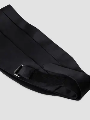 Brunello Cucinelli Cotton And Silk Satin Cummerbund