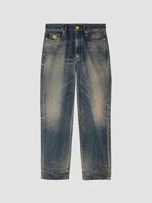 Versace Stop Wash Straight-fit Jeans