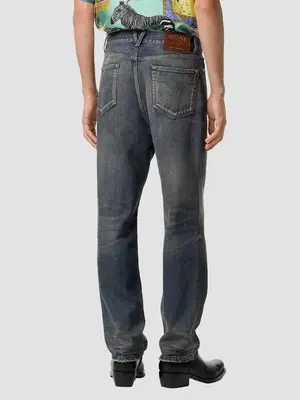 Versace Stop Wash Straight-fit Jeans