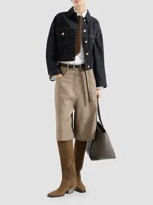 Brunello Cucinelli No-fade Outerwear Jacket With Monili