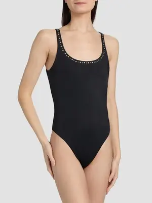 Versace Studded One-piece Swimsuit