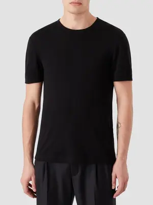 Giorgio Armani Cashmere Jersey Short-sleeve T-shirt
