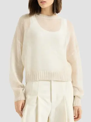 Brunello Cucinelli Mohair And Wool Sweater
