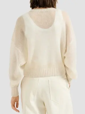 Brunello Cucinelli Mohair And Wool Sweater
