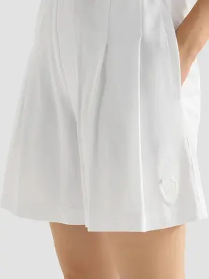 Brunello Cucinelli Stretch Cotton Piqué Active Shorts With Logo