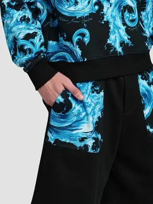 Versace Cotton Gym Shorts