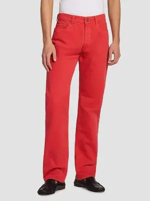 Versace Non-stretch Straight-leg Jeans