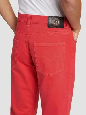Versace Non-stretch Straight-leg Jeans
