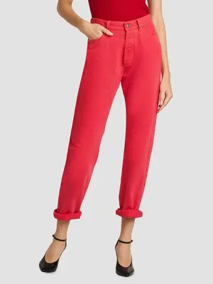 Versace Straight Midi-rise Jeans