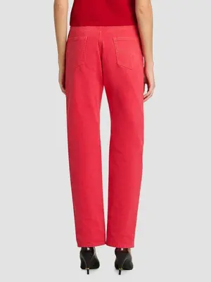 Versace Straight Midi-rise Jeans