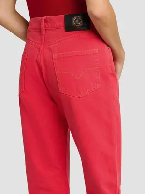 Versace Straight Midi-rise Jeans