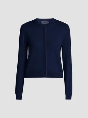 Versace La Vacanza Classic Wool Cardigan