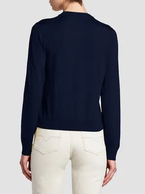 Versace La Vacanza Classic Wool Cardigan