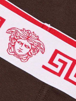 Versace Slip Cotton Rib Briefs