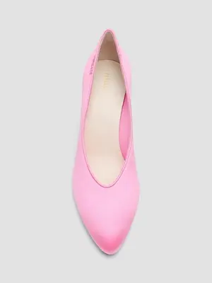 Versace 65mm Medusa Silk Pumps