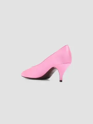 Versace 65mm Medusa Silk Pumps